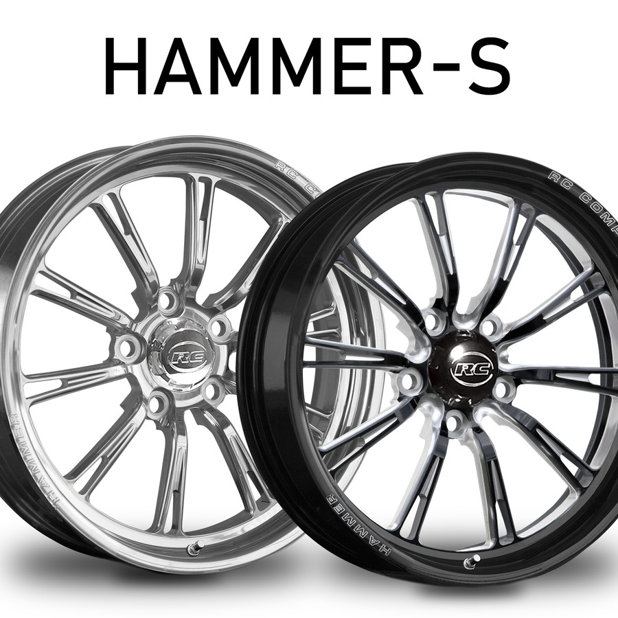 Hammer S Front Drag Race Wheels | RC Components – SFI 15.2 Certified