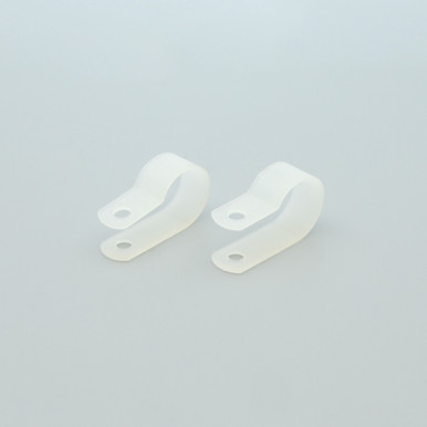 5/8" R-Type Clear Cable Clamp - 100 Pack