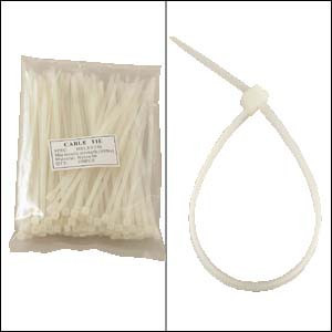 Bag of 100 6" Clear Cable Ties