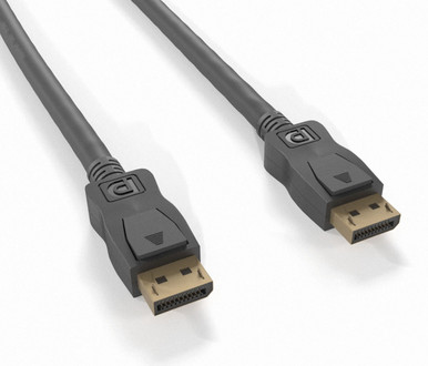 10 Foot 8K@60hz DisplayPort 1.4 Cable w/latch