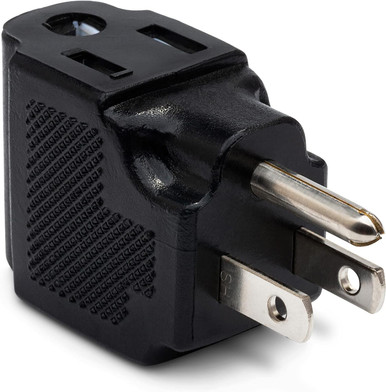 HOSA Right Angle NEMA 5-15 Power Adapter
