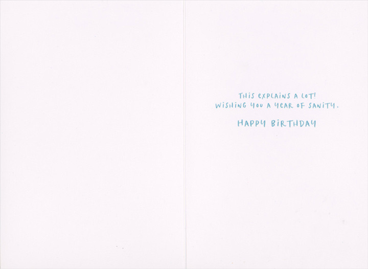 Anatomy Of The Toddler Brain Birthday Card | PaperCards.com