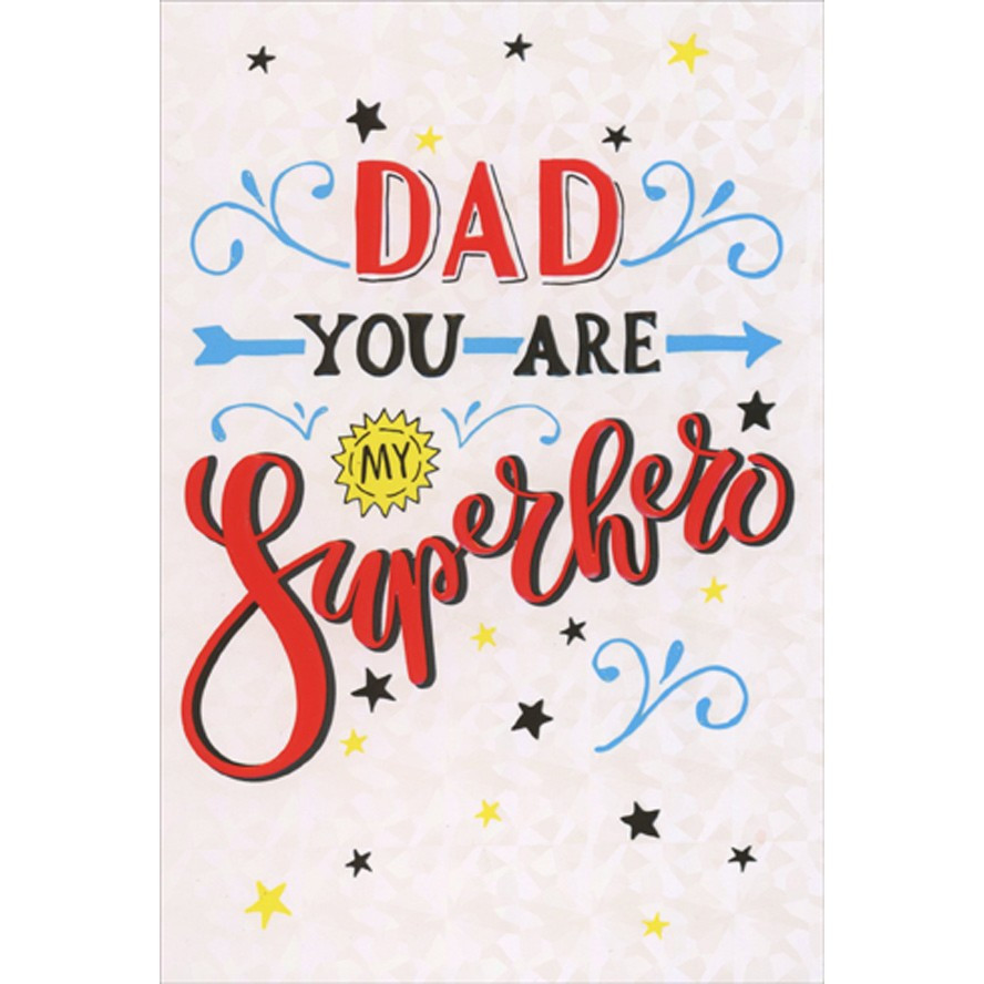 You Are My Superhero Father's Day Card for Dad | PaperCards.com