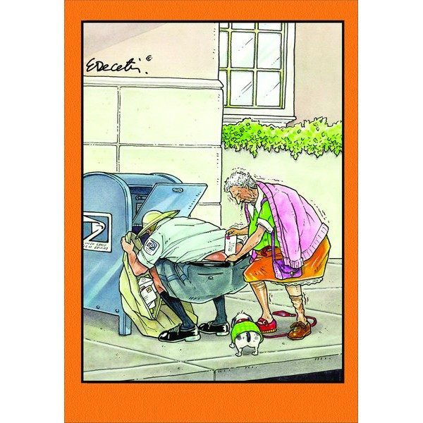 Postal Cracks Eric Decetis Funny / Humorous Birthday Card | PaperCards.com
