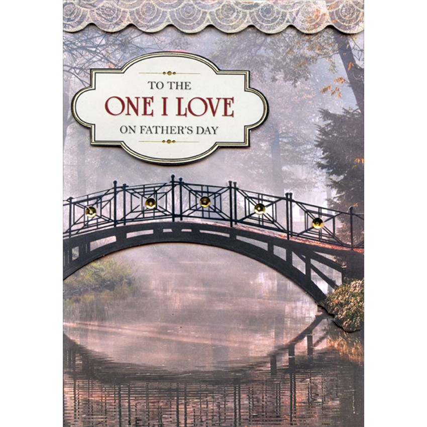 Die Cut Tip On Bridge, Banner and Border with Sequins: One I Love Hand ...