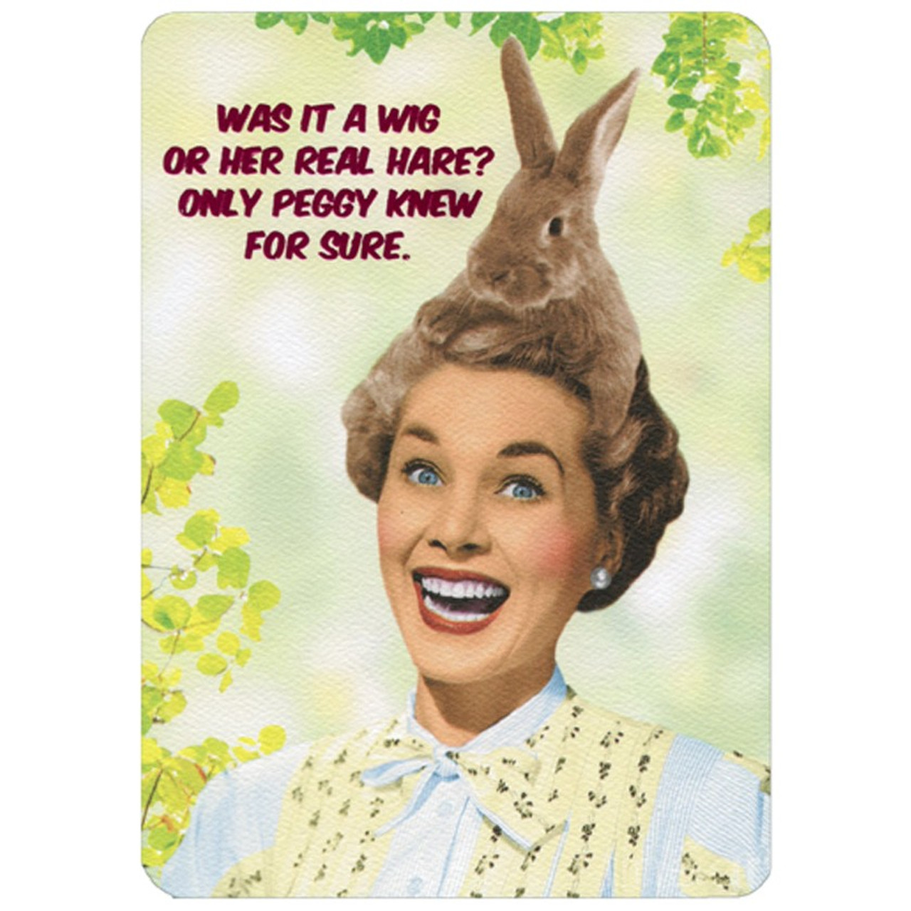 Real Hare Funny / Humorous Easter Card | PaperCards.com