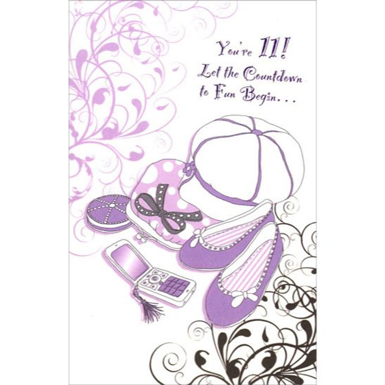 Eleventh Birthday Fashion 11th Birthday Card | PaperCards.com Eleventh Birthday Fashion 11th Birthday Card | PaperCards.com