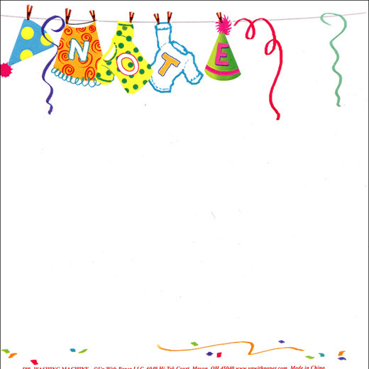 Washing Machine Pop-Up Birthday Card | PaperCards.com