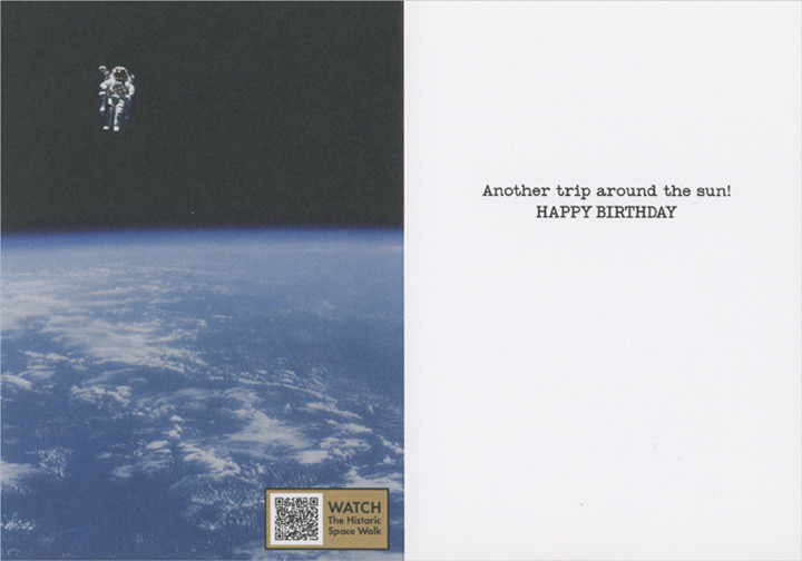 Astronaut Floating in Space America Collection Humorous / Funny ...