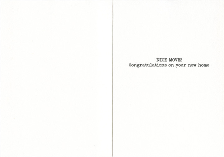 Moving Day America Collection New Home Congratulations Card ...