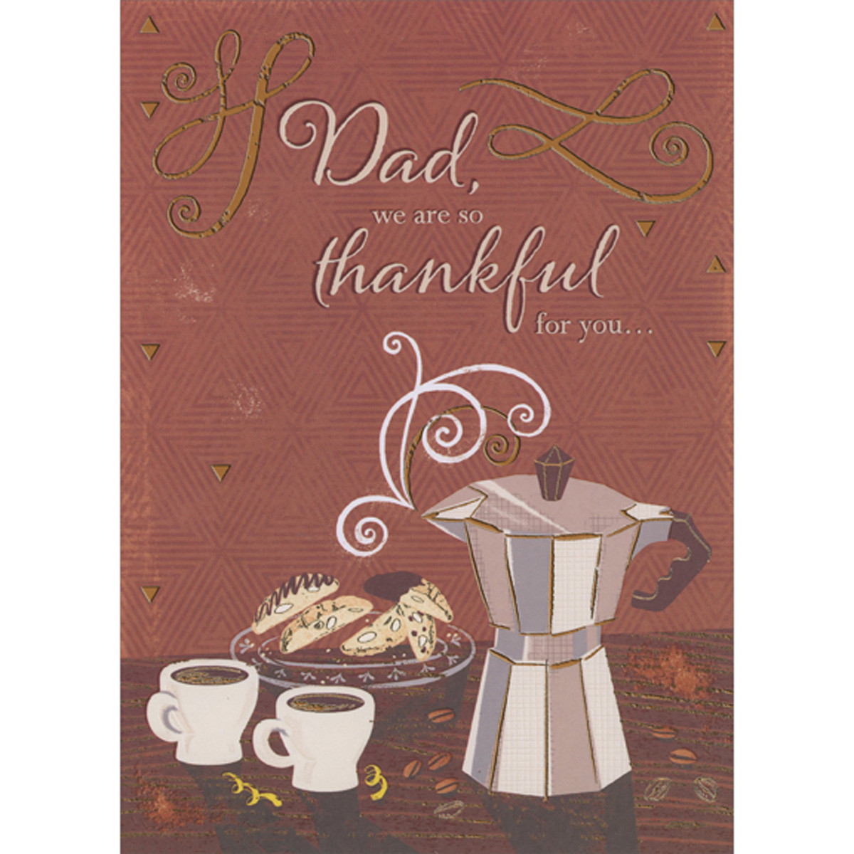Coffee Pitcher with Geometric Shapes, Mugs and Cookies Father's Day ...