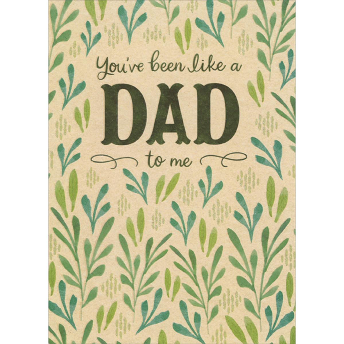 You've Been Like a Dad to Me: Repeated Plants Father's Day Card for ...