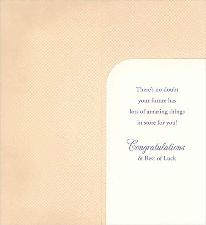 On Your College Graduation: Tall Columns on Textured Earthtone ...