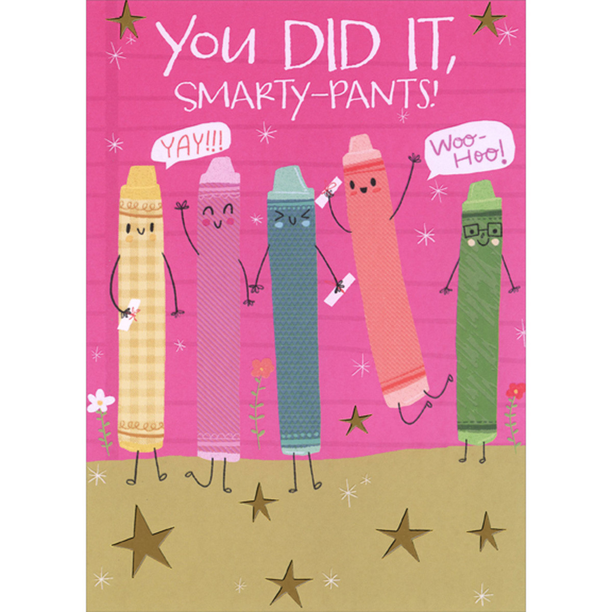 You Did It Smarty Pants: Cheering Crayons on Pink Nursery School ...