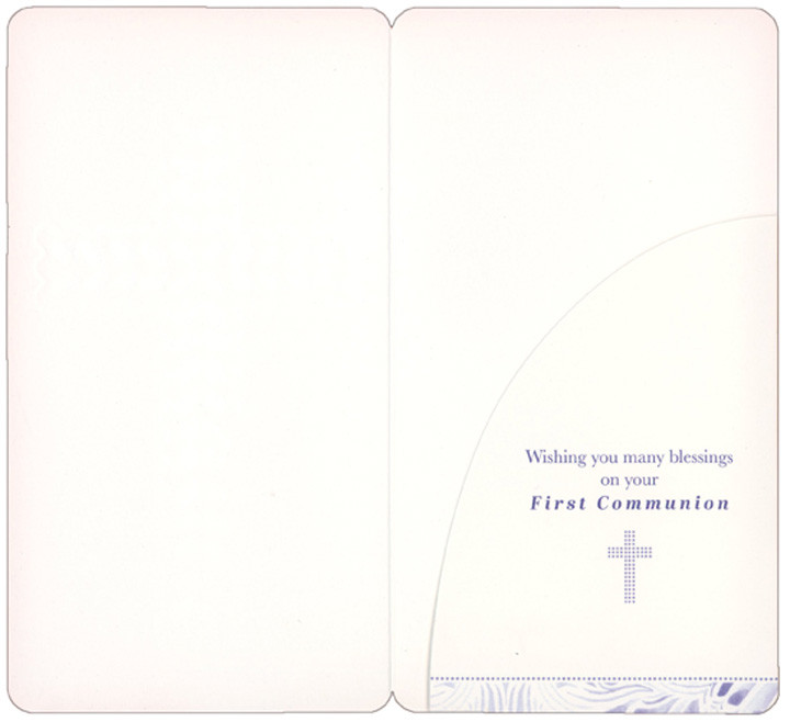 Woven Patterned Purple and White Cross Money Holder First Communion ...