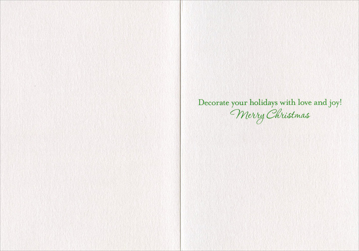 Type Tree A*Press Christmas Card | PaperCards.com