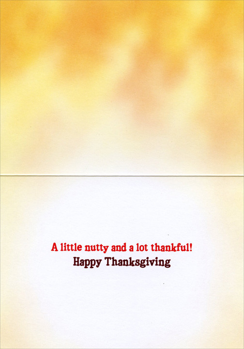 Chipmunks Deliver Pie Funny / Humorous Thanksgiving Card | PaperCards.com