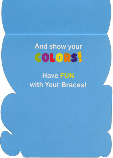 Bronze Foil Smile and Silver Foil Braces Congratulations Card ...