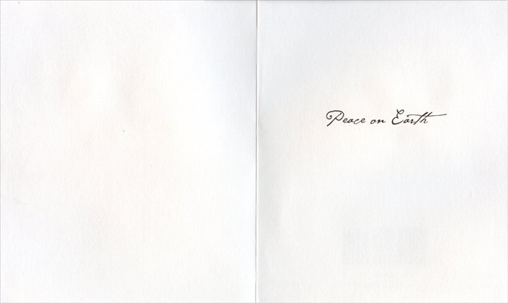Dove on White Christmas Card | PaperCards.com