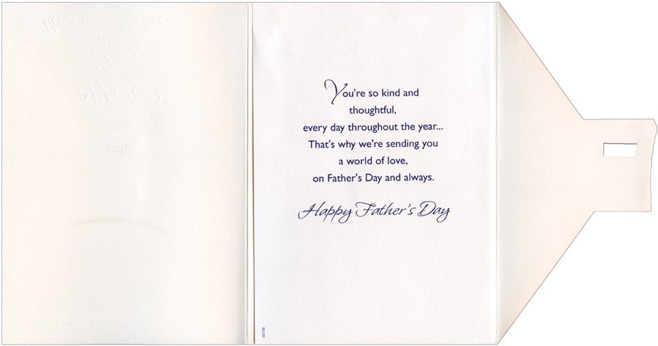 Calculator, Cell Phone Tri Fold Father's Day Card from Both of Us ...