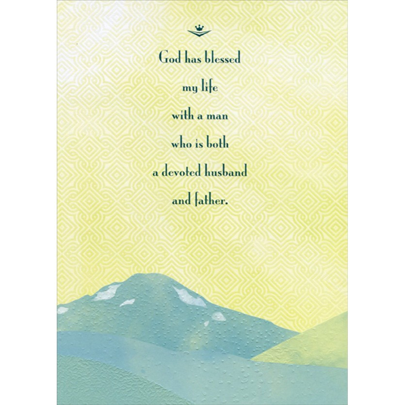 Blue Mountain: God has Blessed My Life Religious / Inspirational Father ...