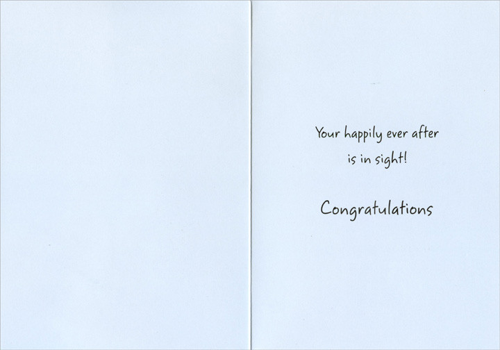 Better or Worse Eye Exam Funny / Humorous Wedding Congratulations Card ...
