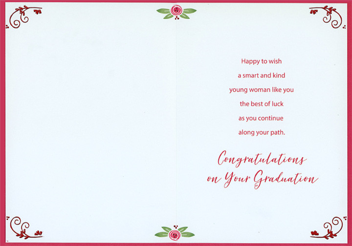 Bright and Beautiful Tomorrows Graduation Congratulations Card for ...