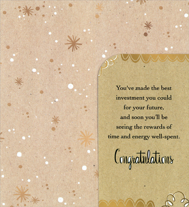 You're A Grad Gold Black and White Money Holder / Gift Card Holder ...