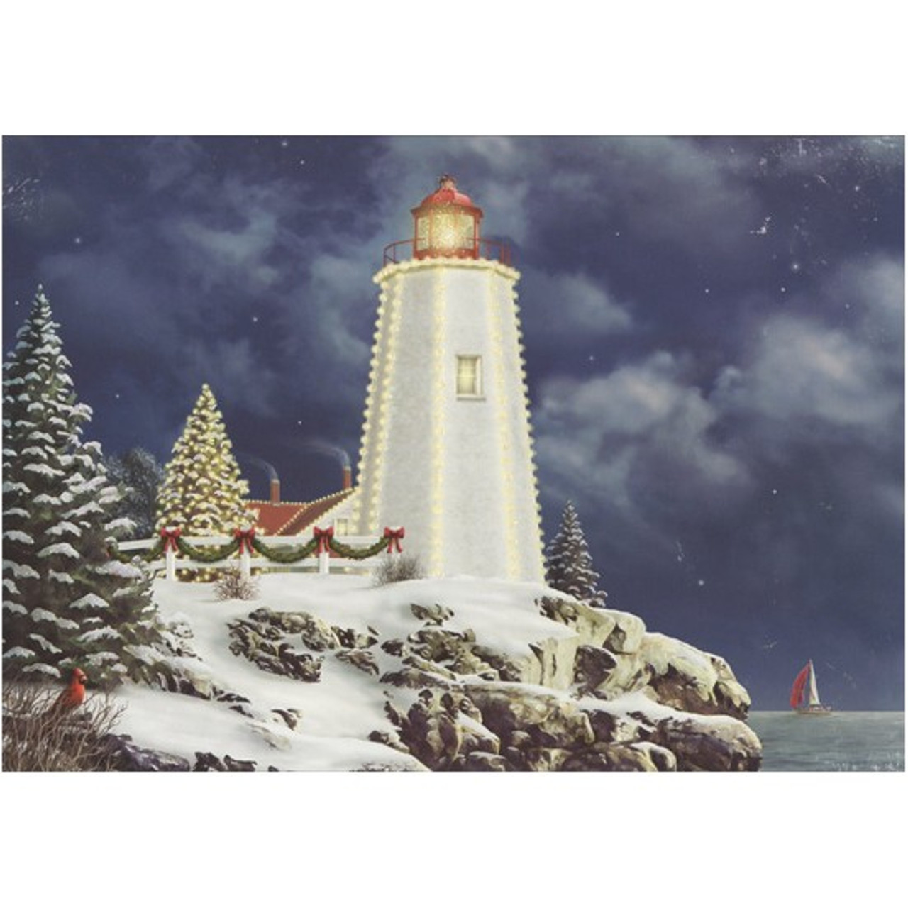 Christmas Light Alan Giana Christmas Card