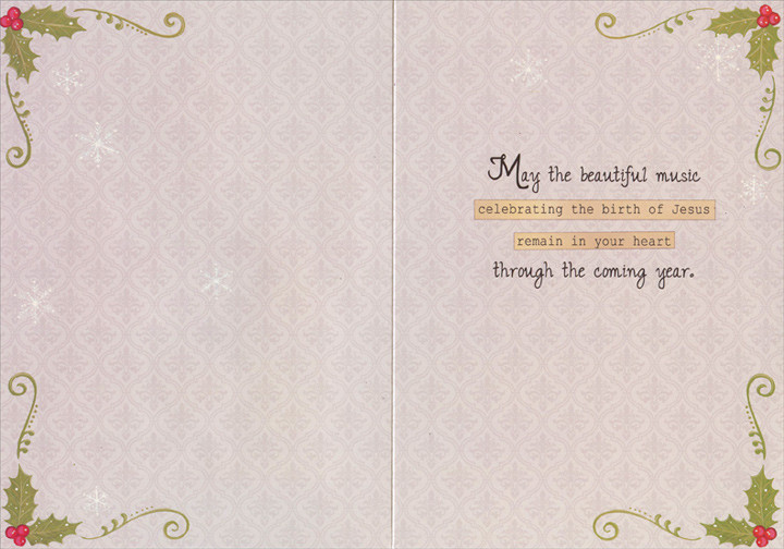 Jesus, Mary and Joseph Music Sheets with Glitter Annie LaPoint ...