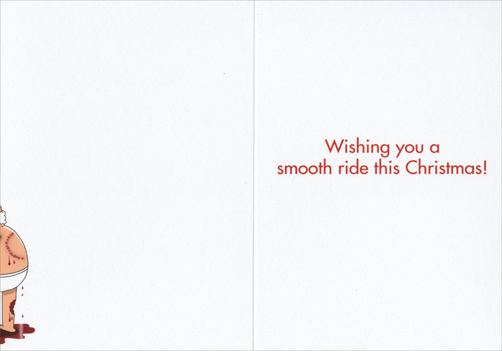 Santa Sharknado Funny Tim Whyatt Box of 12 Christmas Cards | PaperCards.com