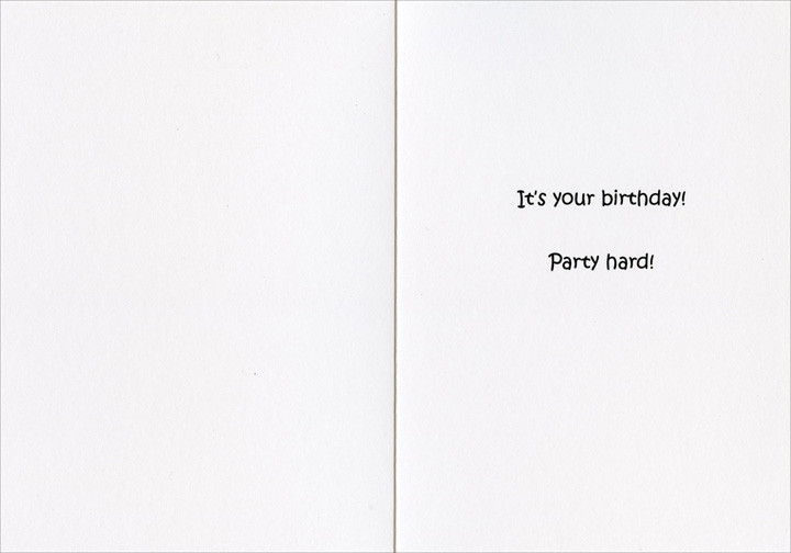 Ring Toss Funny / Humorous Tim Whyatt Birthday Card | PaperCards.com