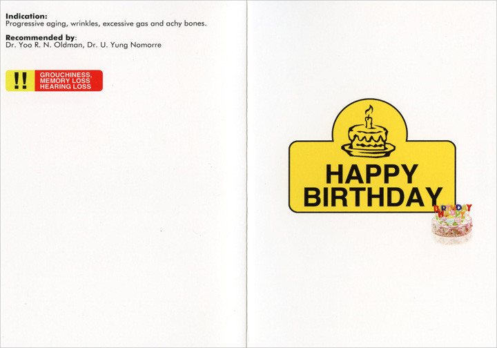 Slowmax ER Funny / Humorous Birthday Card | PaperCards.com