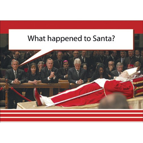 What Happened To Funny / Humorous Bush Political Holiday Card ...