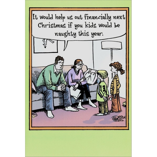 Help Us Out Funny / Humorous Christmas Card | PaperCards.com