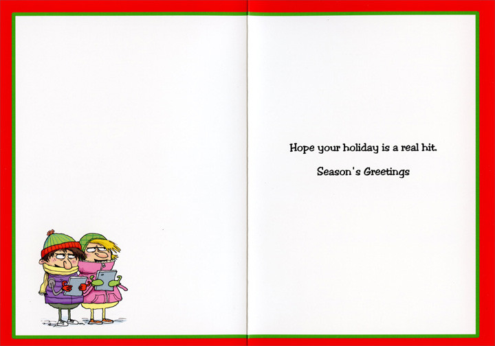 Fifty Bonus Points Funny / Humorous Christmas Card | PaperCards.com