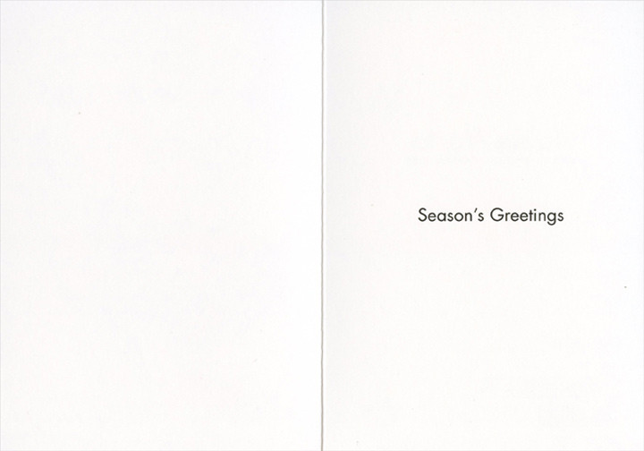 Santa Maps His Trip Norman Rockwell Christmas Card | PaperCards.com