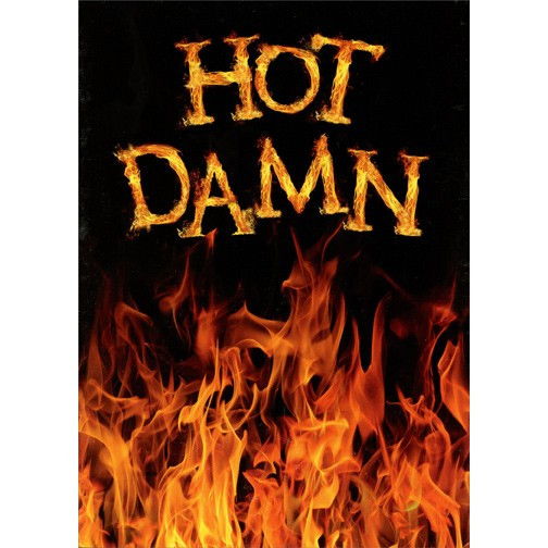Hot Flames Funny Birthday Card | PaperCards.com