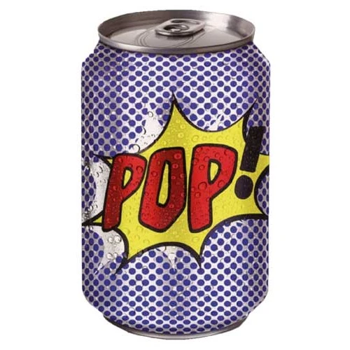 Soda Pop Can Die Cut Blank Note Card | PaperCards.com