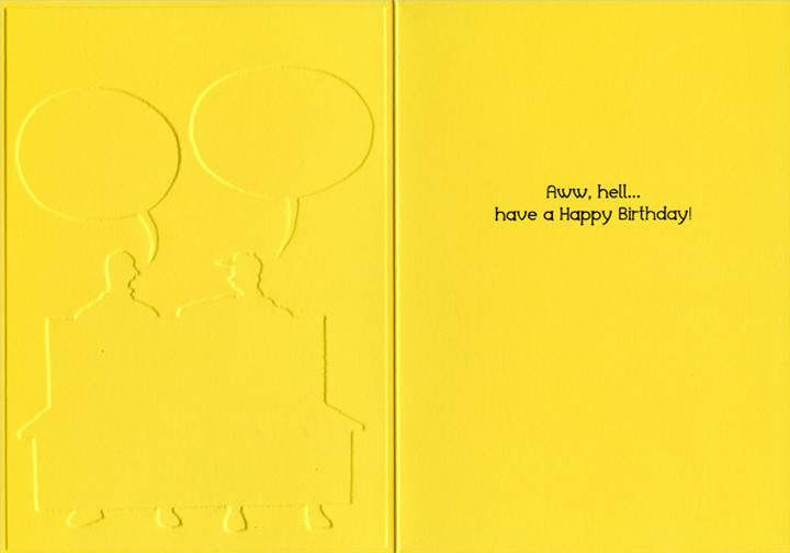 Going To Heaven Eric Decetis Funny / Humorous Masculine Birthday Card ...
