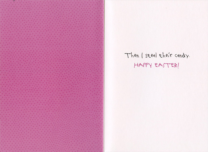Cute Easter Outfits : Close Their Eyes Easter Card | PaperCards.com