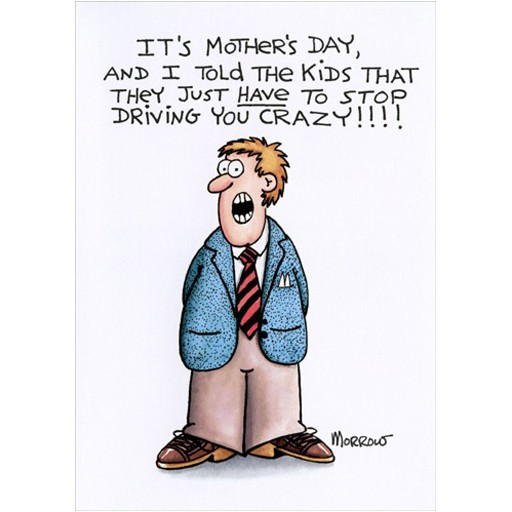My Job Skip Morrow Funny / Humorous Mother's Day Card for Wife ...