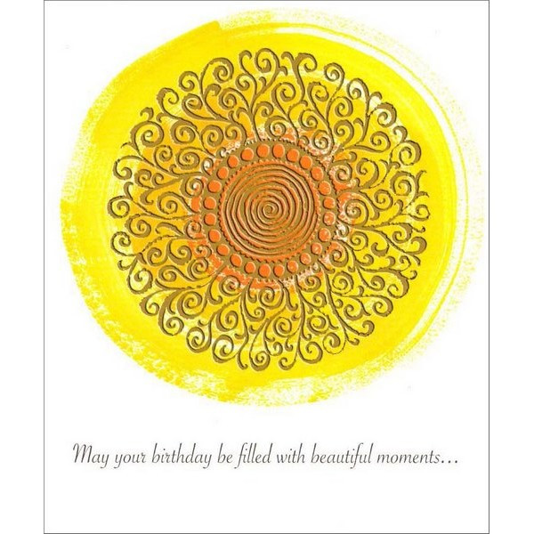 Sun & Swirls Birthday Card | PaperCards.com