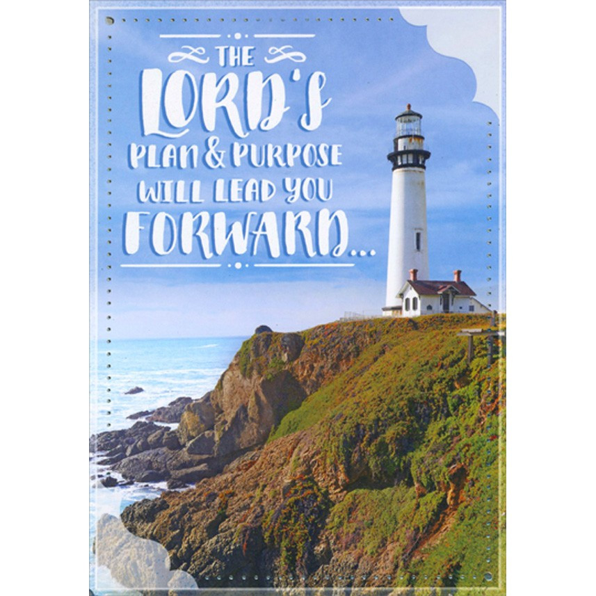 Lord's Plan and Purpose Lighthouse Religious Graduation Congratulations ...