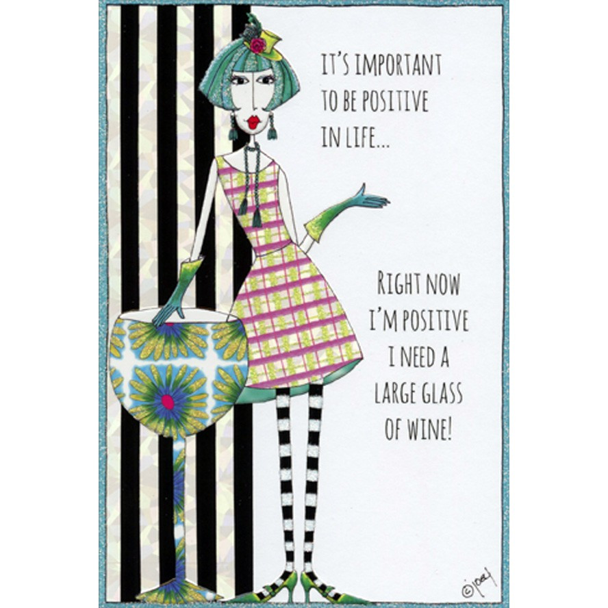 Bad Influence Dolly Mamas Funny / Humorous Feminine Birthday Card for ...