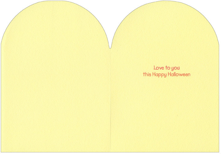 Branch Heart and Moon Mary C Melcher Cute Halloween Card | PaperCards.com