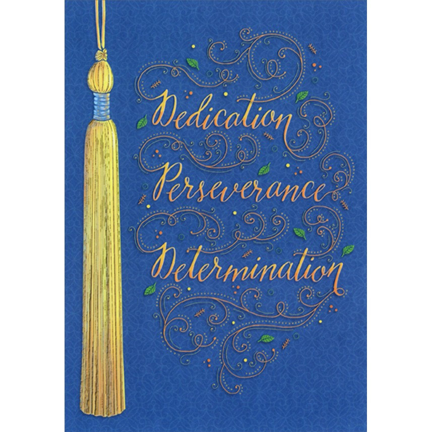 Dedication, Perseverance, Determination : Yellow Tassel University ...