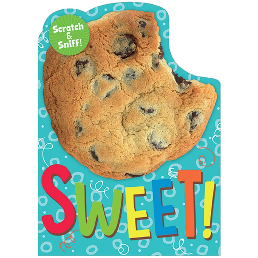 Chocolate Chip Cookie Scratch and Sniff Birthday Card For Kids ...