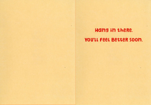 Snoopy Hanging from Balloon Peanuts Get Well Card | PaperCards.com