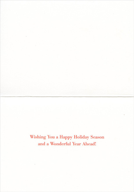 Woodward Trolley in Winter Historic Detroit Christmas Card | PaperCards.com